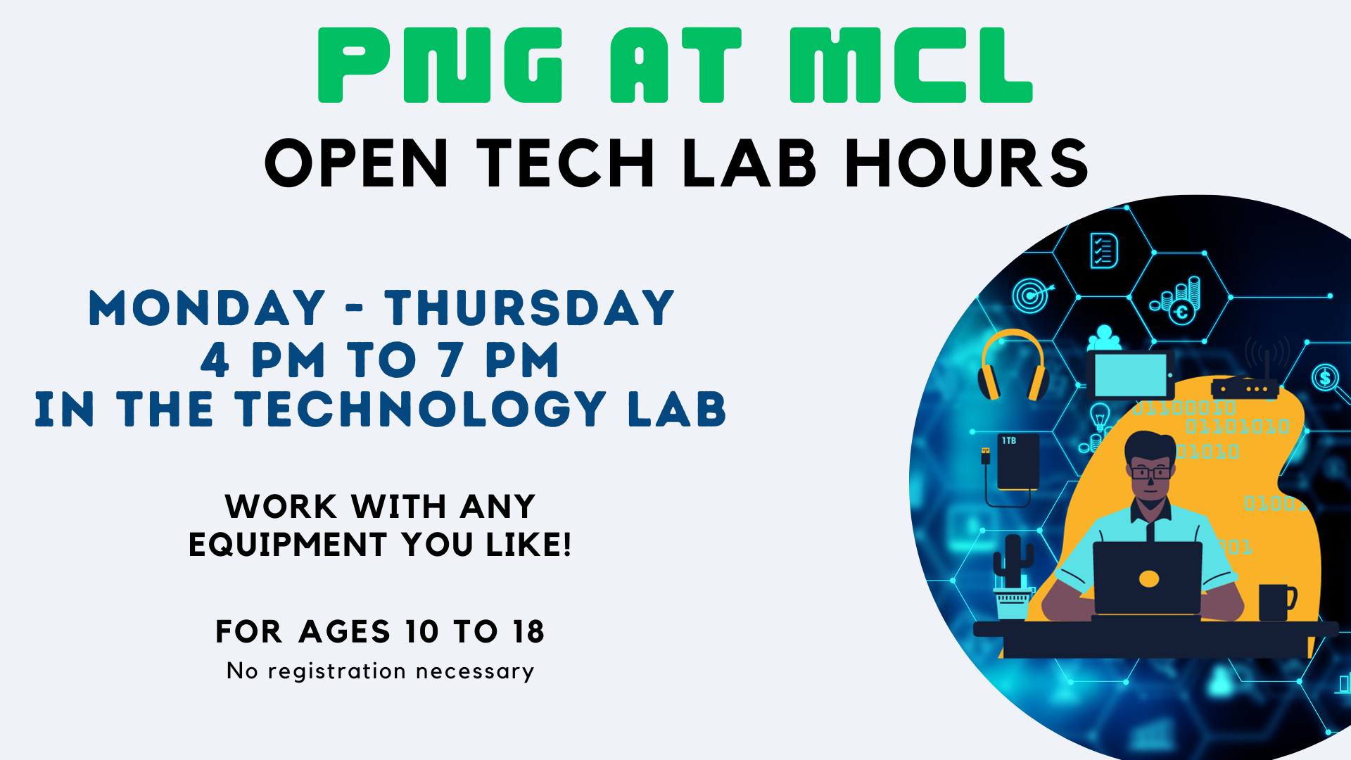 PNG at MCL - Open Tech Lab - visitSI