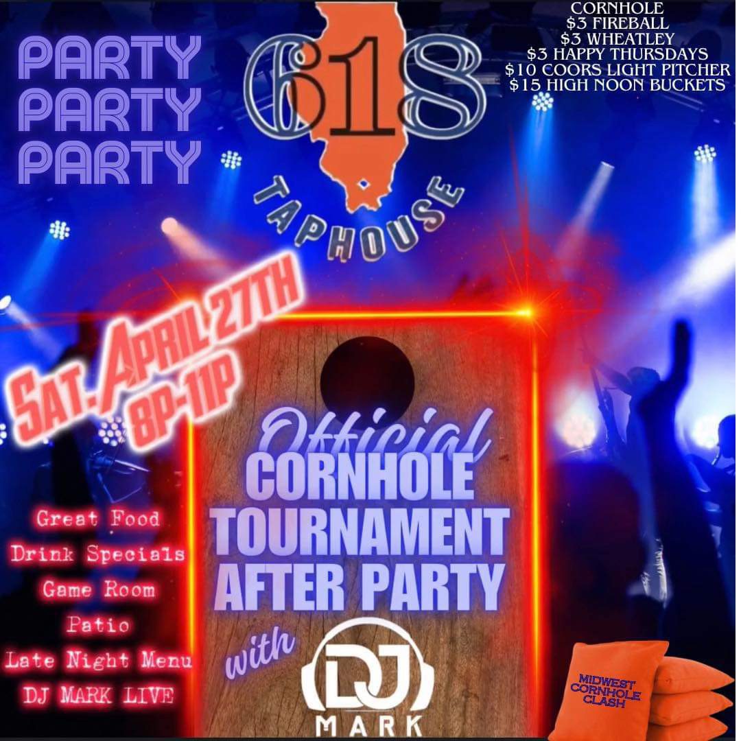 After Cornhole Tournament Party - visitSI Music in Marion Illinois