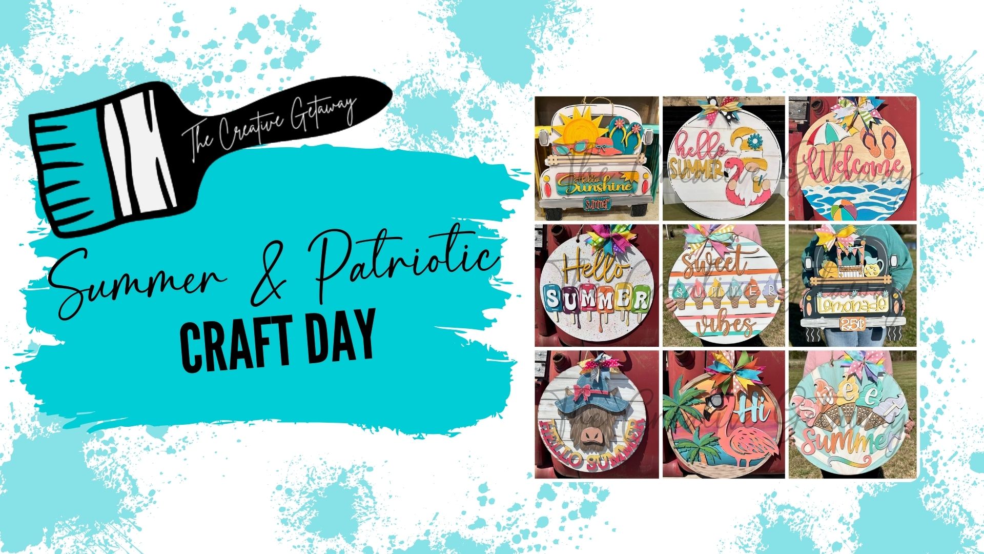 Summer & Patriotic Craft Day - visitSI Live Music at Walkers Bluff