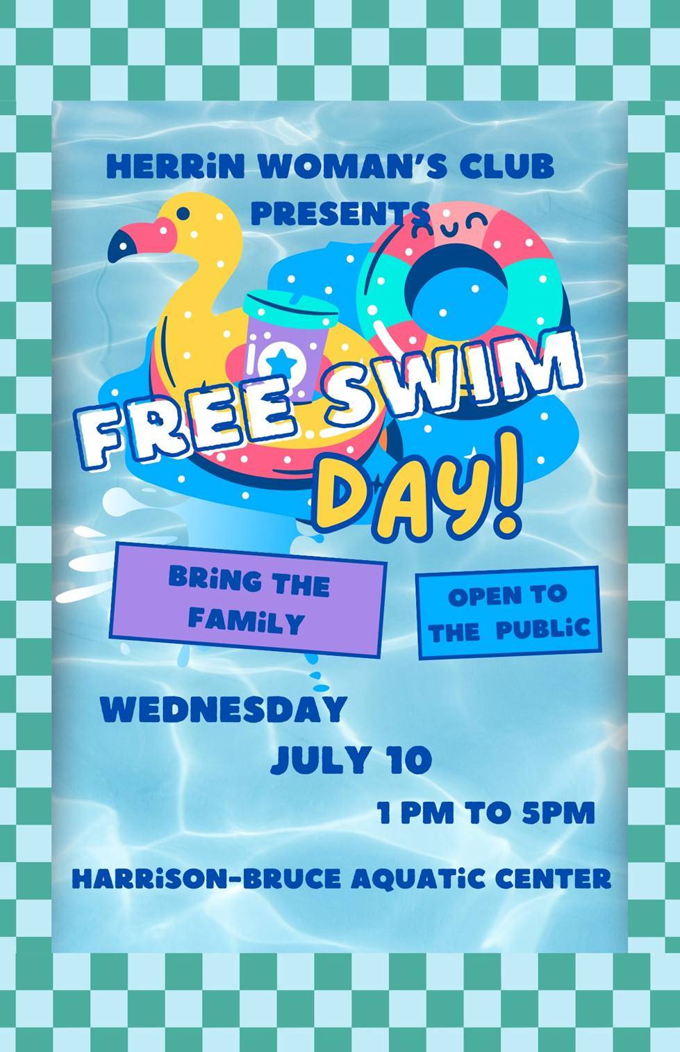 Free Swim Day - visitSI community gala