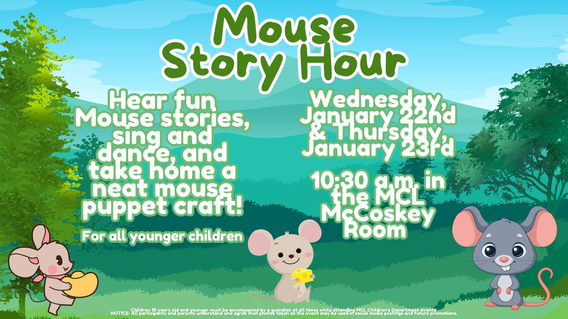 MCL Story Hour: Mouse - visitSI